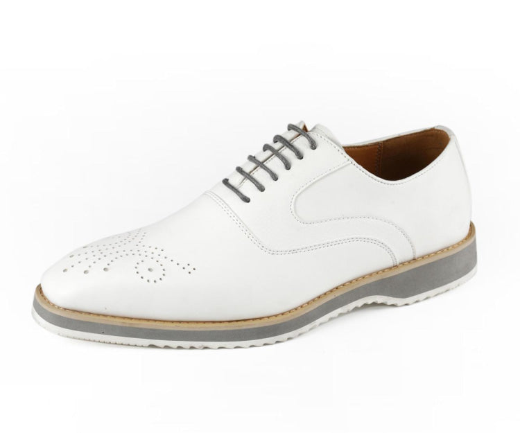 White Oxford Shoes | Men’s Footwear | Amali Shoes – Just Men's Shoes