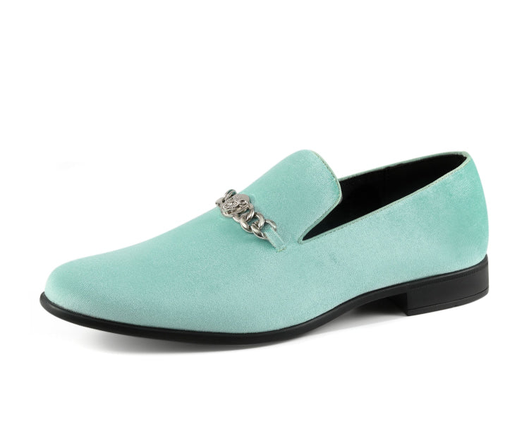 Mint Green Mens Loafers | Lynx by Amali | Just Men`s Shoes – Just Men's ...